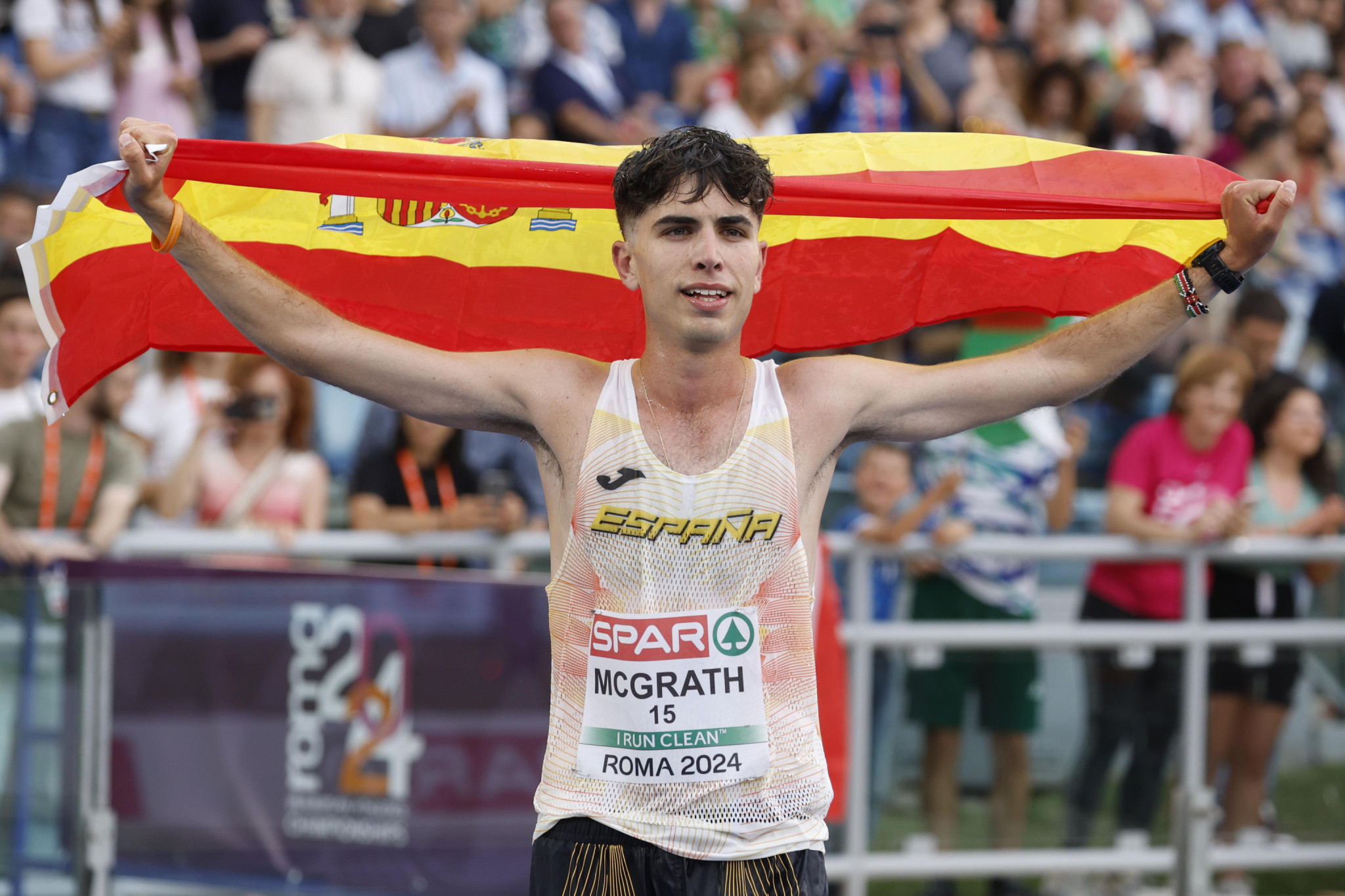 Paul McGrath, plata en los 20 km marcha de los Europeos de Roma ...